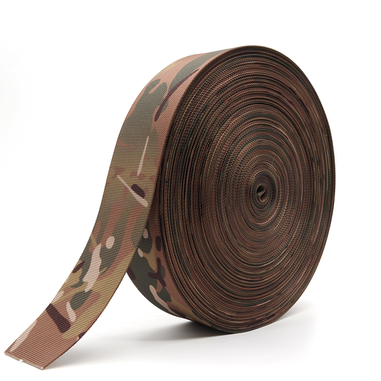 transfer printing camouflage climbing webbing