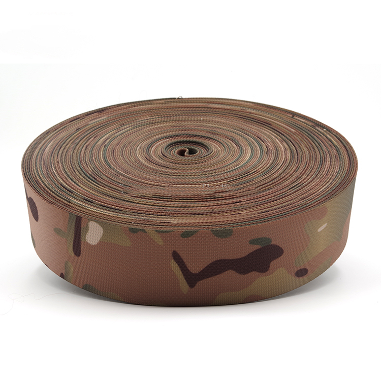 transfer printing camouflage climbing webbing