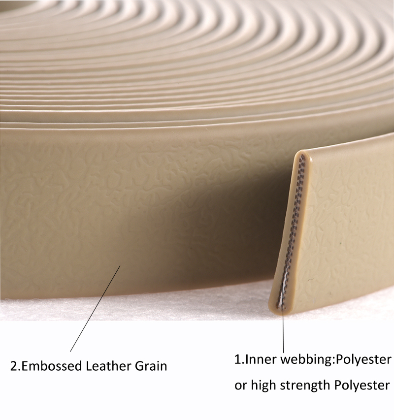 Waterproof PVC Coated Nylon Webbing