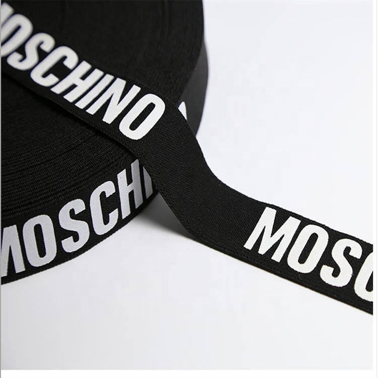 Screen Printed Webbing Elastic Band