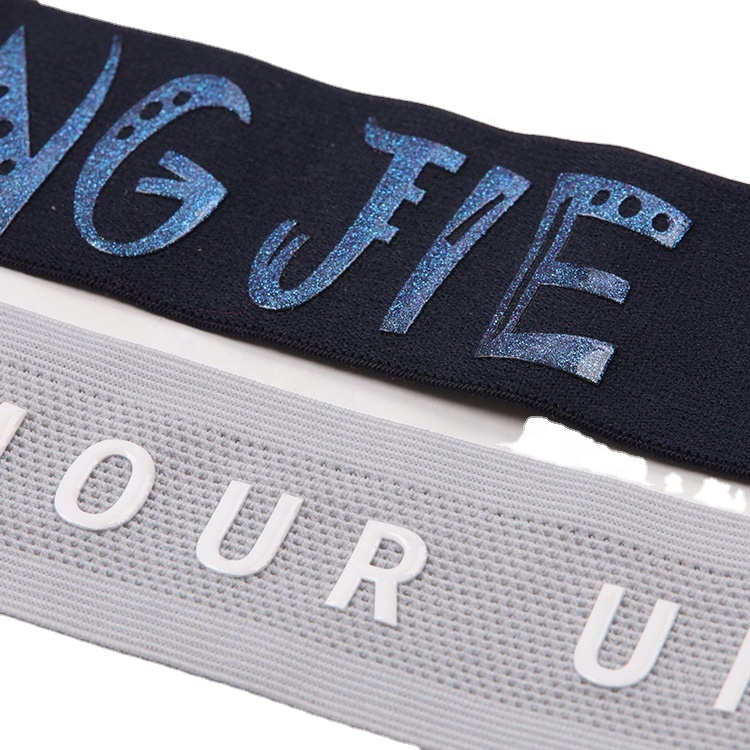 Screen Printed Webbing Elastic Band