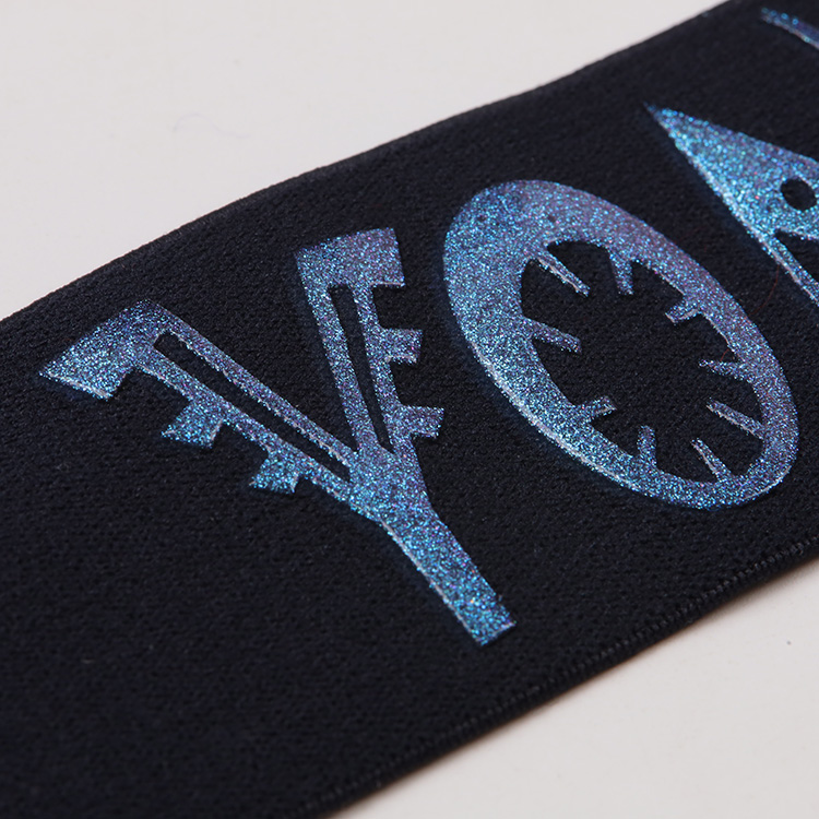 Screen Printed Webbing Elastic Band