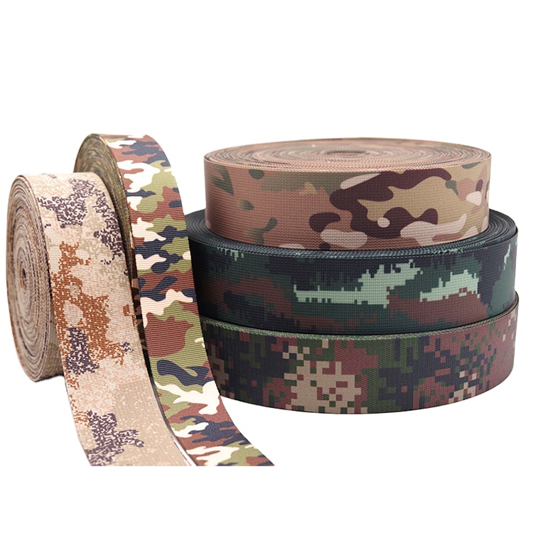 Custom Nylon Camouflage milspec webbing